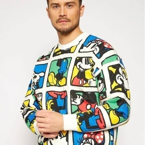 Levi's | Shirts | Levis X Disney Mickeyfriends Disney Down Crew Block ...